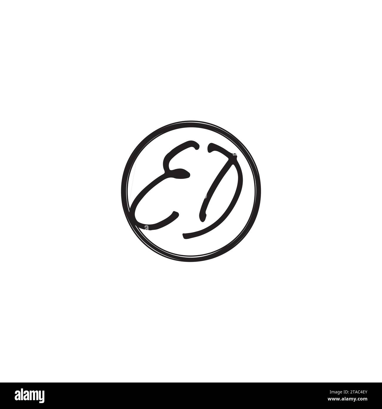 ED initial logo letters in high quality professional design that will ...
