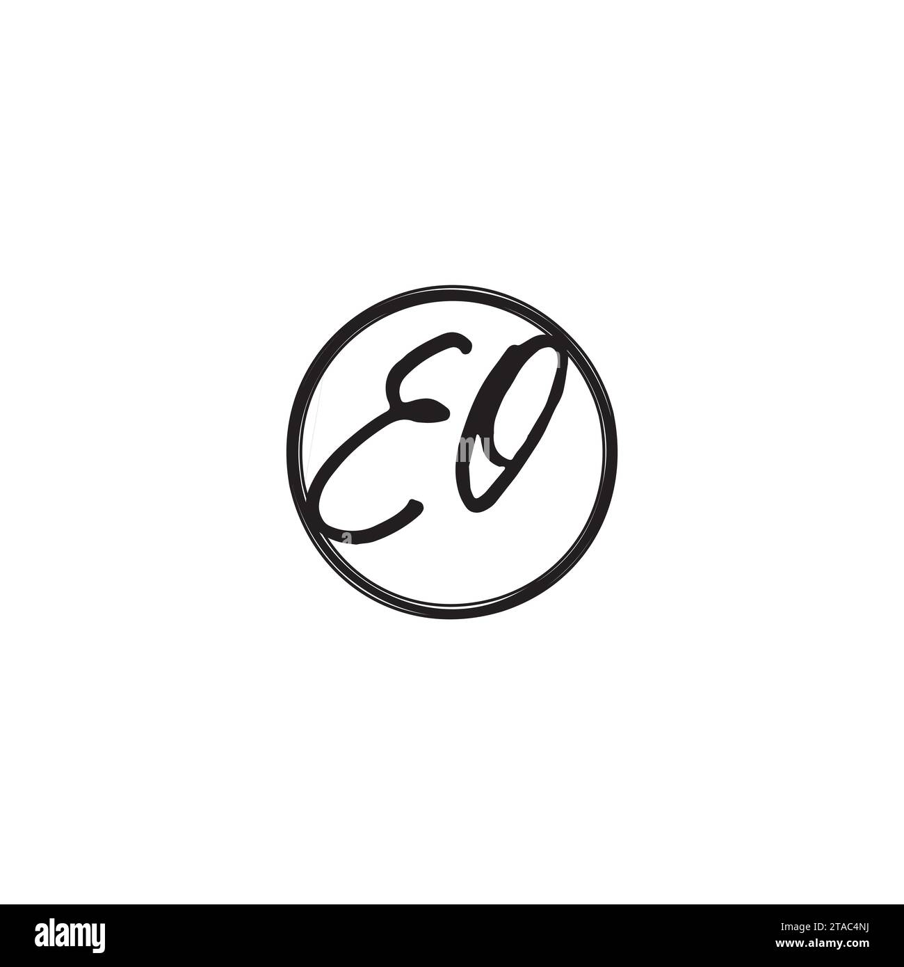 EO initial logo letters in high quality professional design that will ...