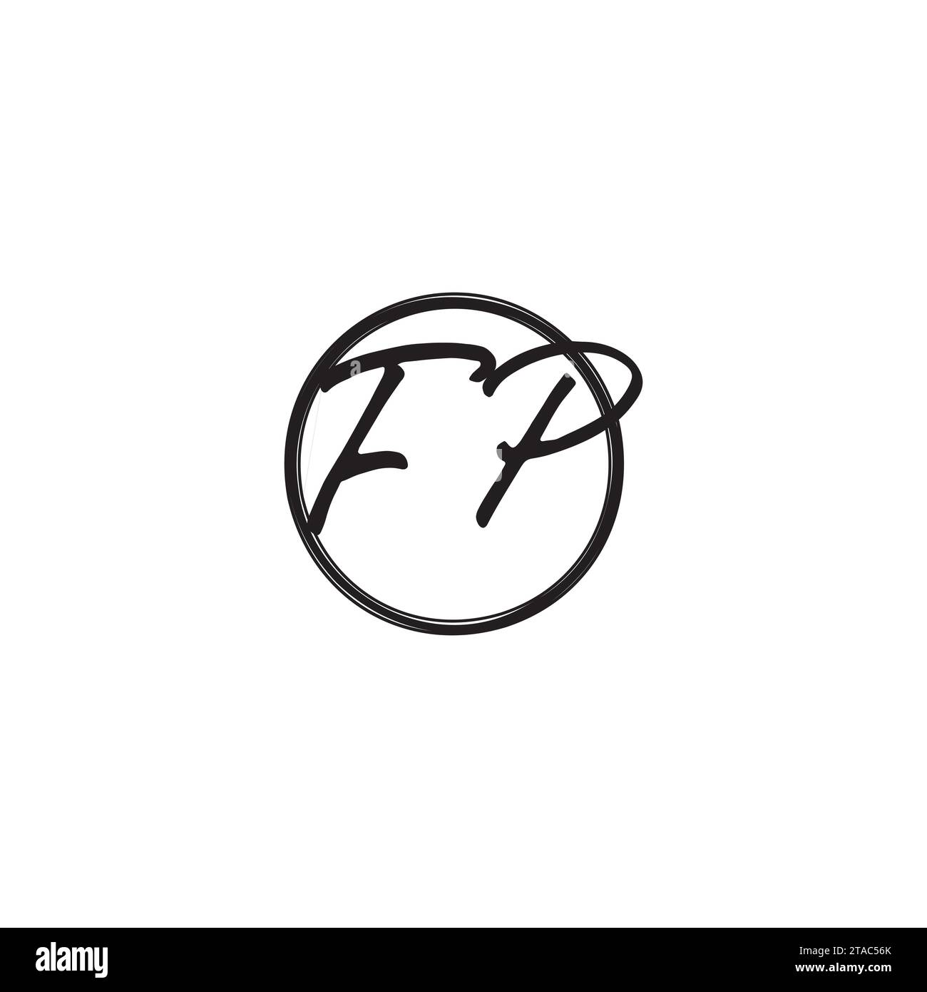 FP initial logo letters in high quality professional design that will ...