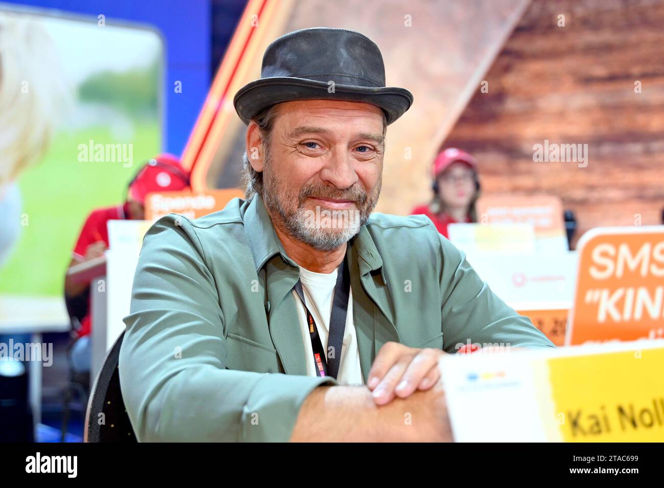 Schauspieler Kai Noll beim 28. RTL-Spendenmarathon 2023 in den EMG ...