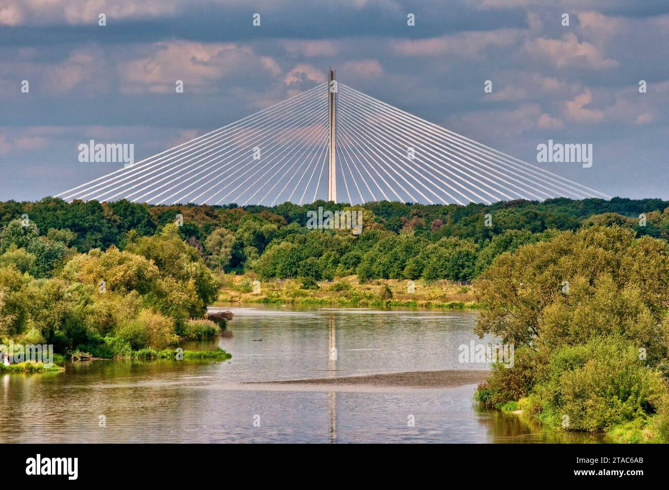 Redzinski Bridge, the world's fourth largest cable-stayed concrete ...