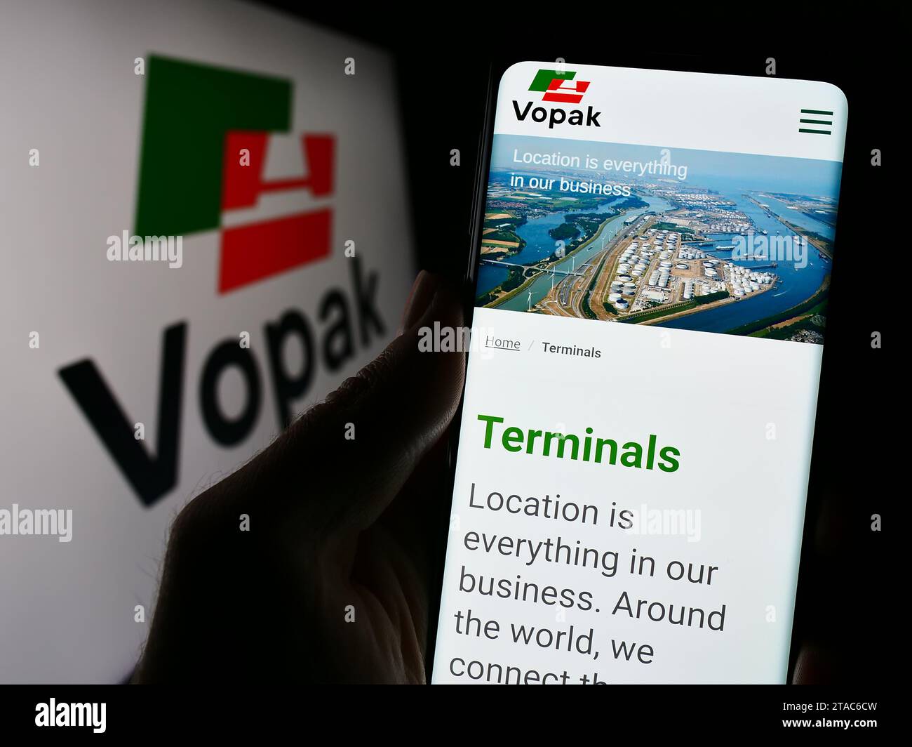 Vopak logo hi-res stock photography and images - Alamy