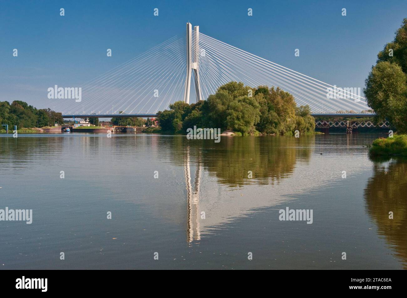 Redzinski Bridge, the world's fourth largest cable-stayed concrete ...