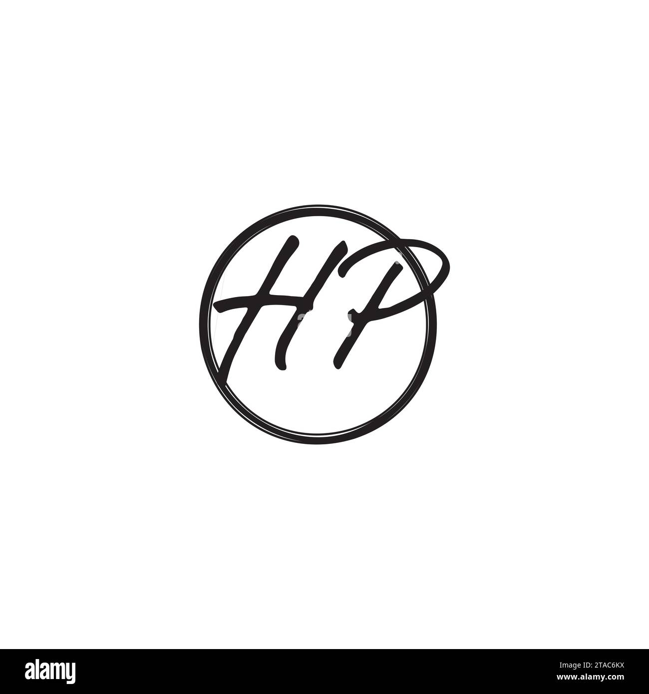 HP initial logo letters in high quality professional design that will ...