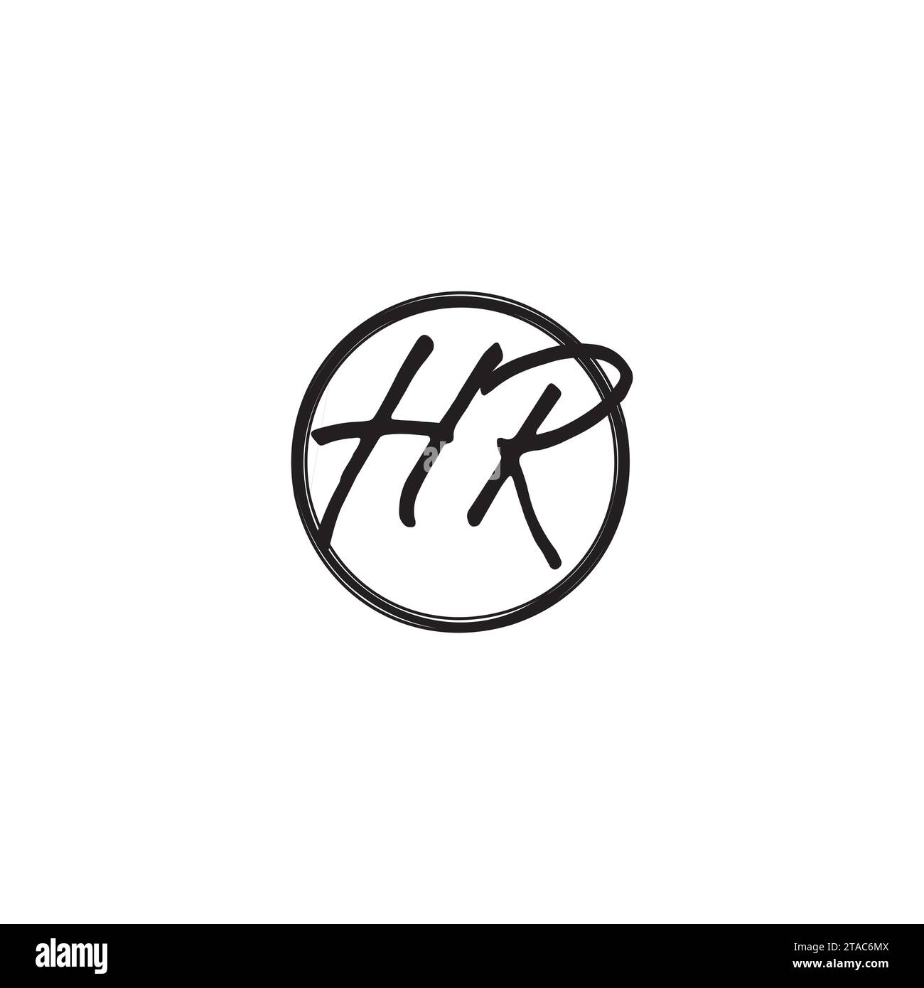 Hr initial hi-res stock photography and images - Alamy
