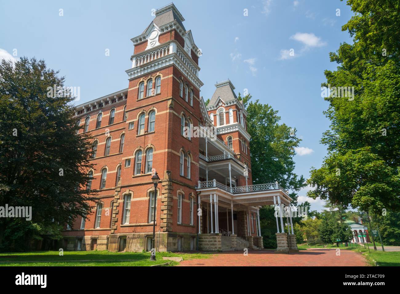 The Athens Lunatic Asylum also known as The Ridges in Athens, Ohio ...