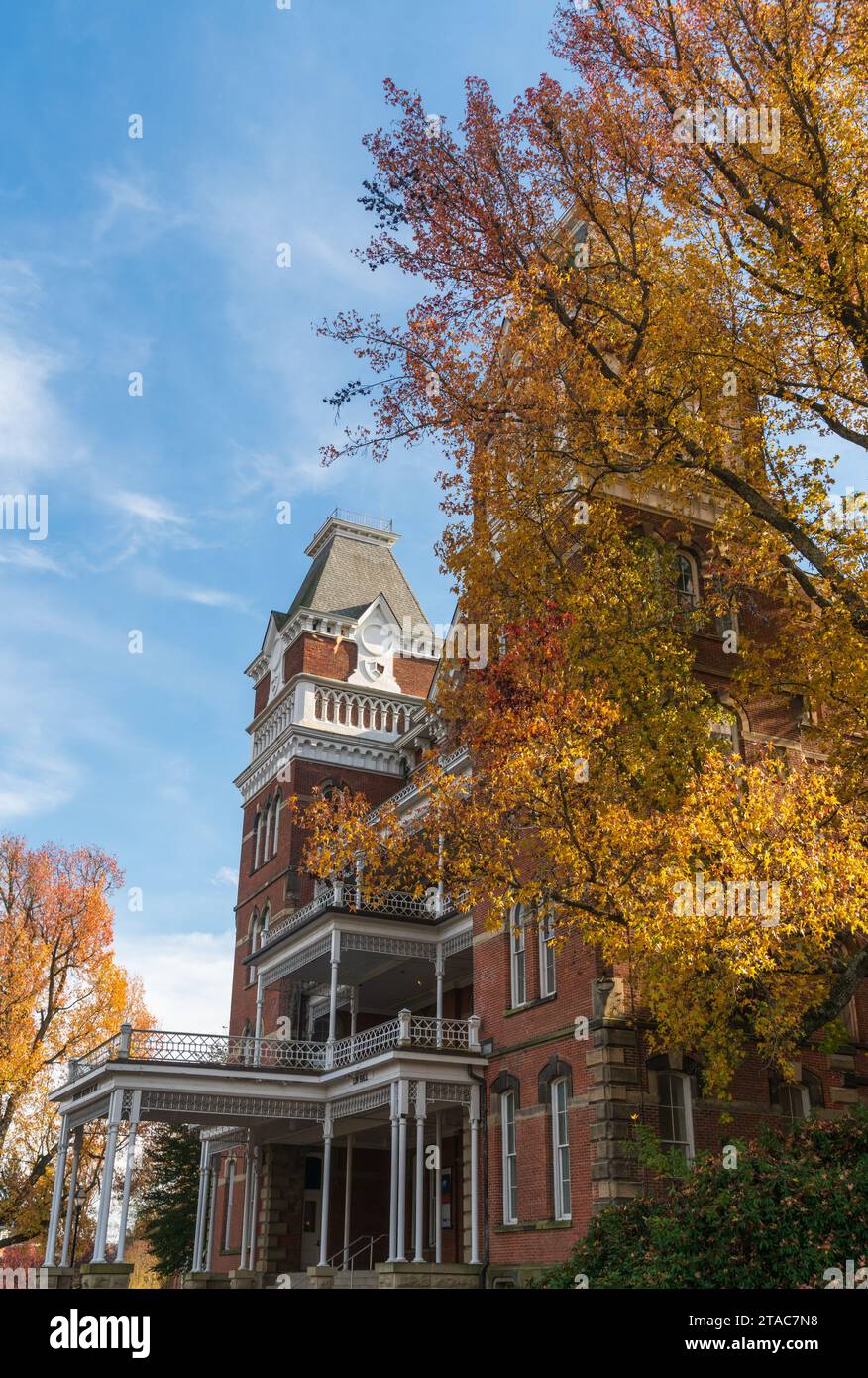 The Athens Lunatic Asylum also known as The Ridges in Athens, Ohio ...
