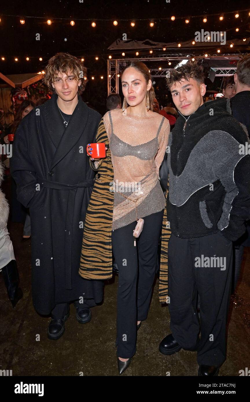 Bene Schulz, Elena Carriere und Julien Brown bei der LeGer by Lena ...