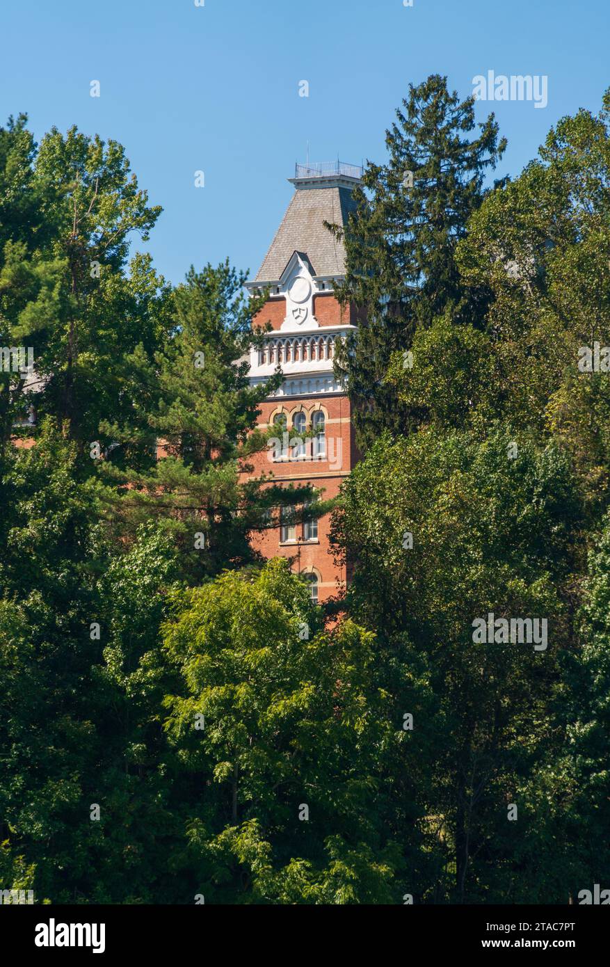 The Athens Lunatic Asylum also known as The Ridges in Athens, Ohio ...