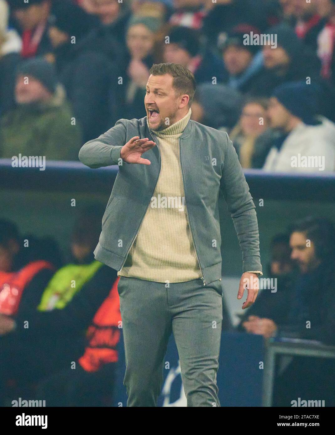 Jacob Neestrup, head coach, team manager Kopenhagen in the group stage ...