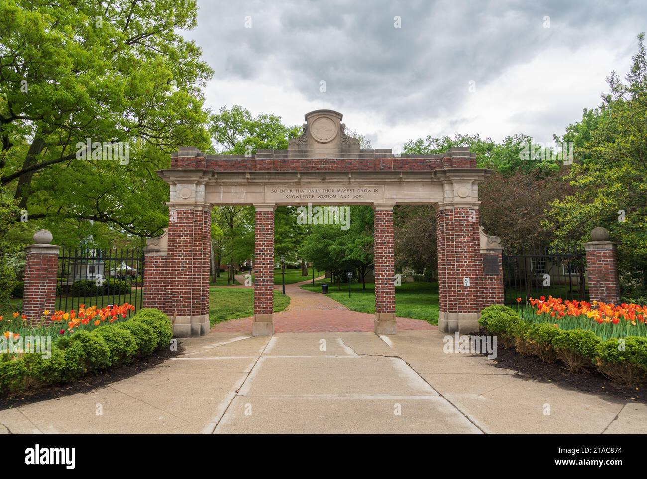 The Ohio University, Public university in Athens, Ohio Stock Photo - Alamy