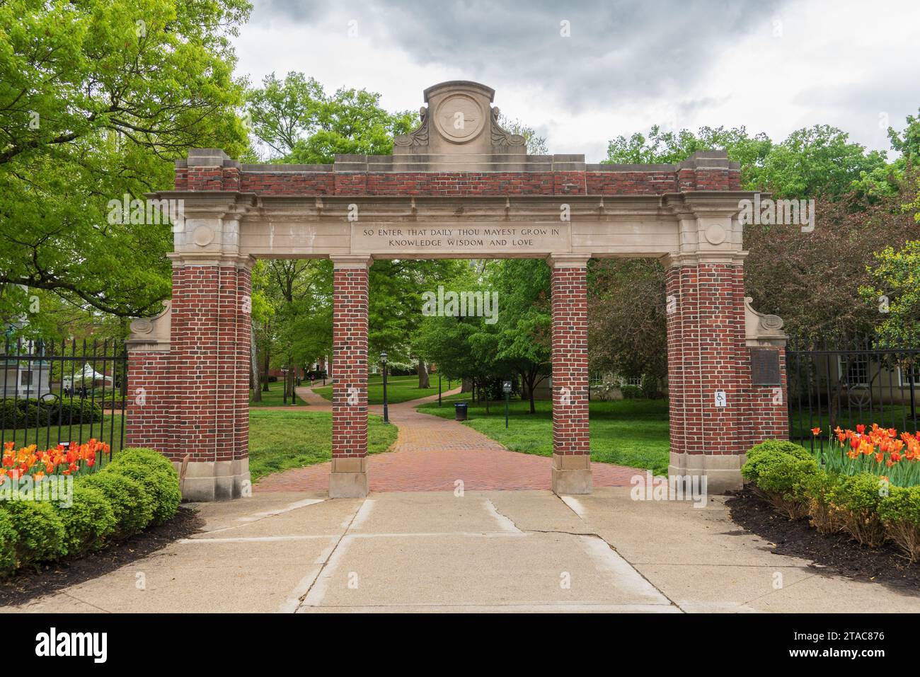 The Ohio University, Public university in Athens, Ohio Stock Photo - Alamy
