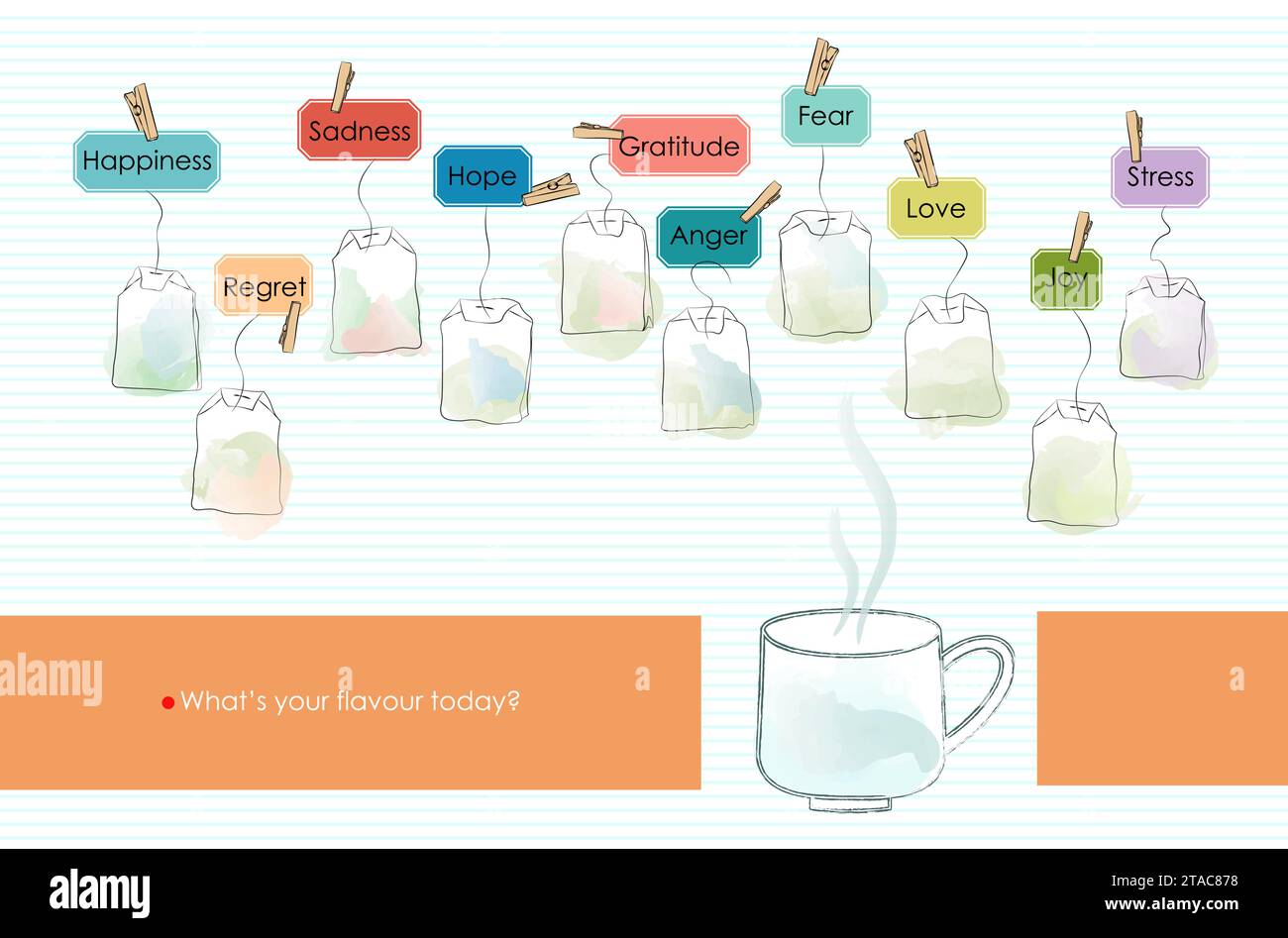 Illustration expression emotions in Cut Out Stock Images & Pictures - Alamy