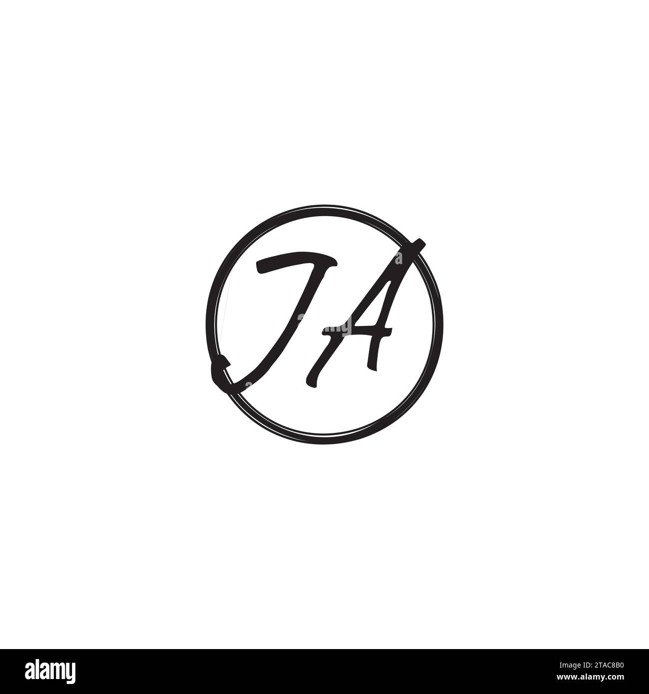 Ja initial Stock Vector Images - Alamy