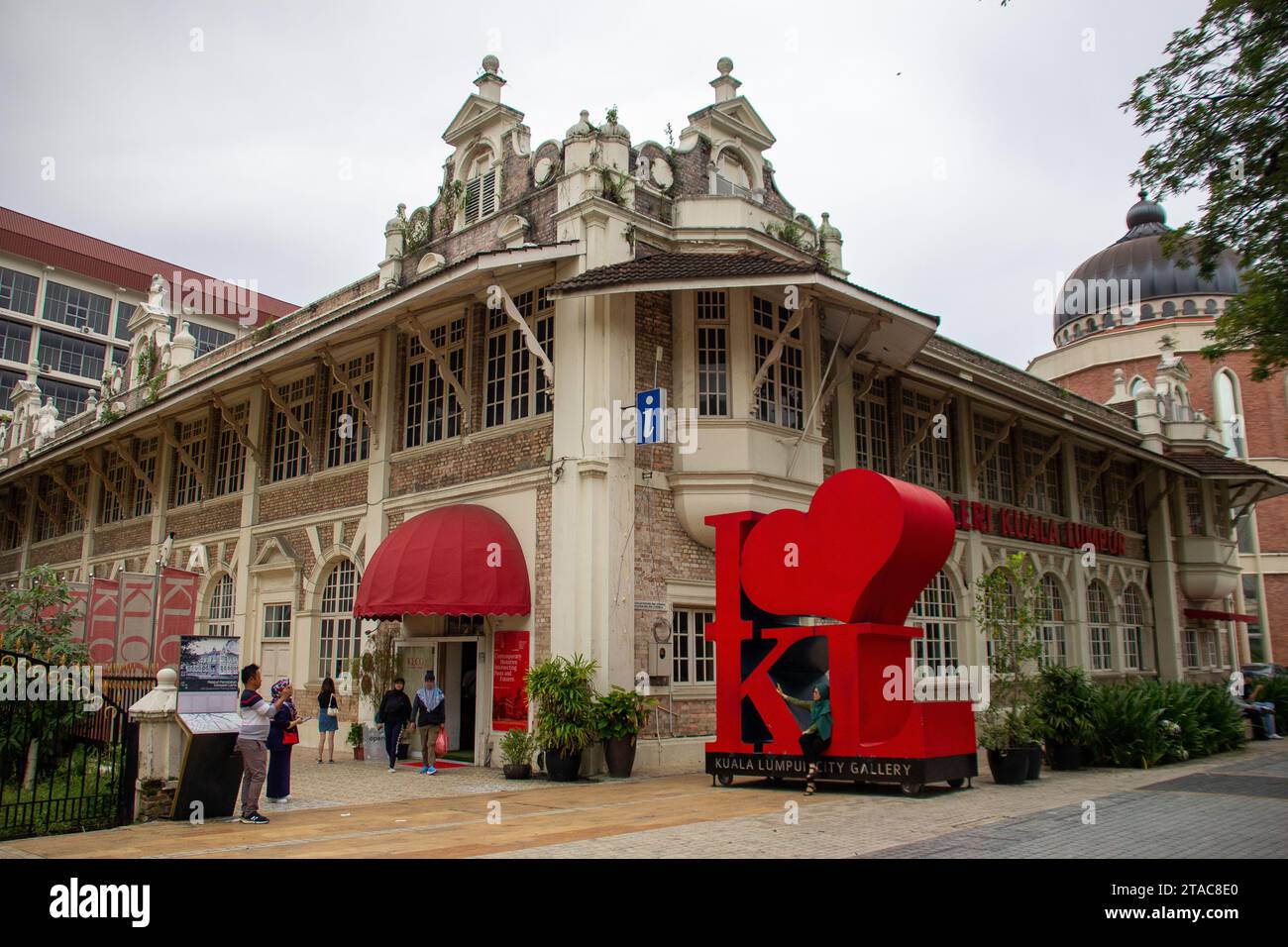 The I love (heart) KL sign at Kuala Lumpur City Gallery at Merdeka ...