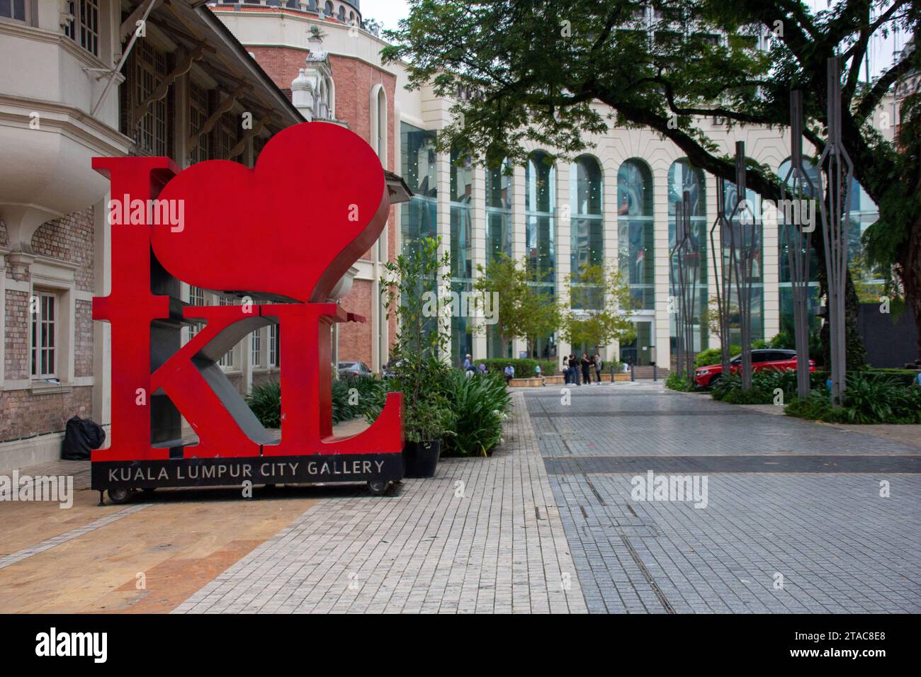 The I love (heart) KL sign at Kuala Lumpur City Gallery at Merdeka ...