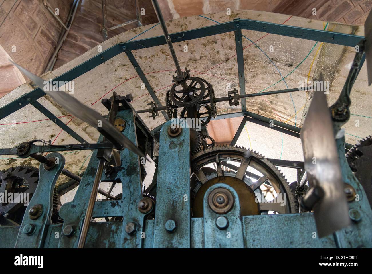 Tower clock mechanic hi-res stock photography and images - Alamy