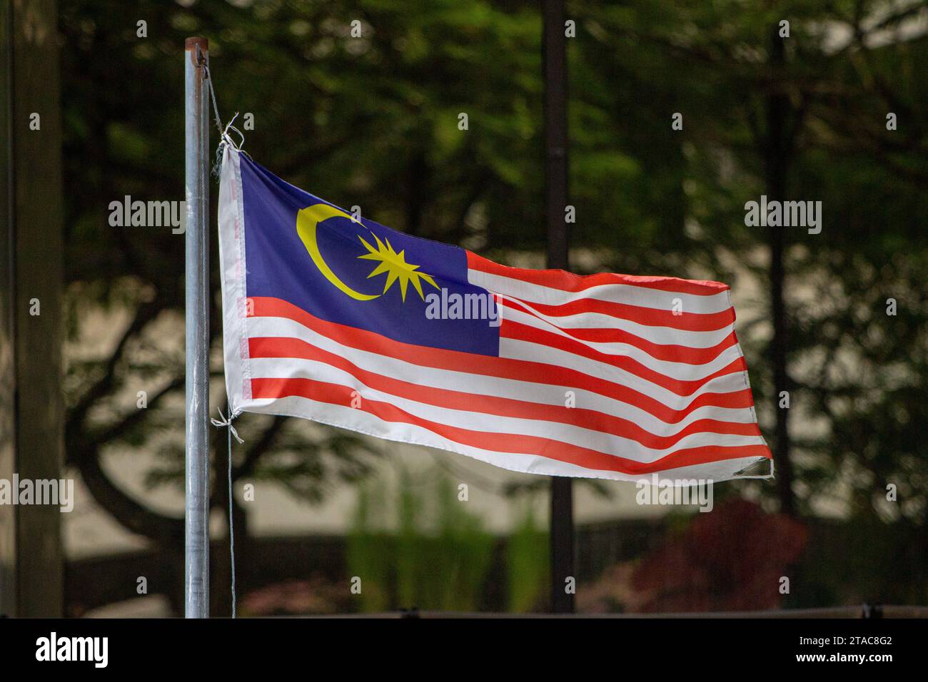 Malaysia's flag: a symbol of unity and diversity Stock Photo - Alamy