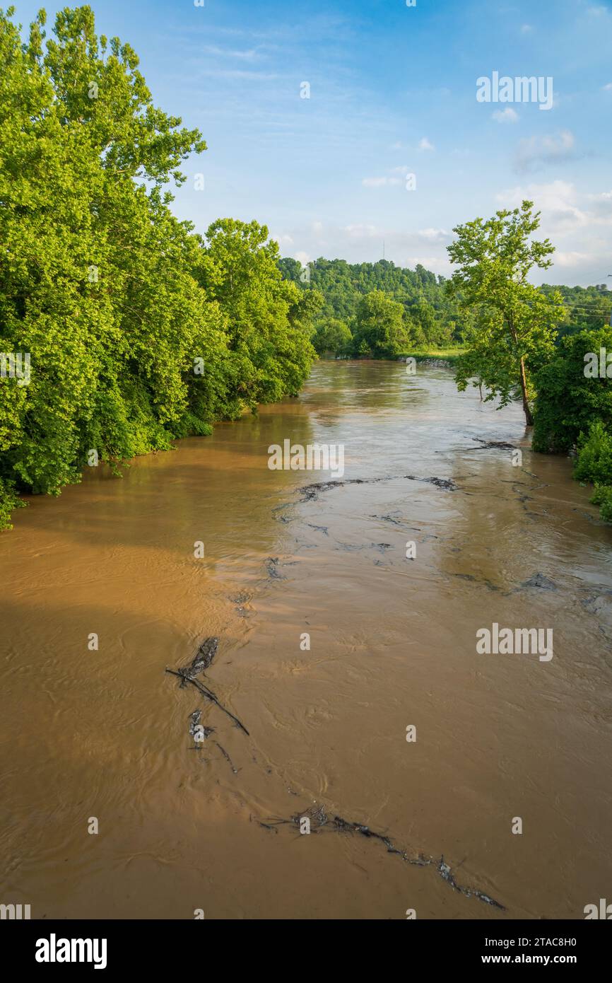 The Hockhocking Adena Bikeway in Athens Ohio Stock Photo - Alamy