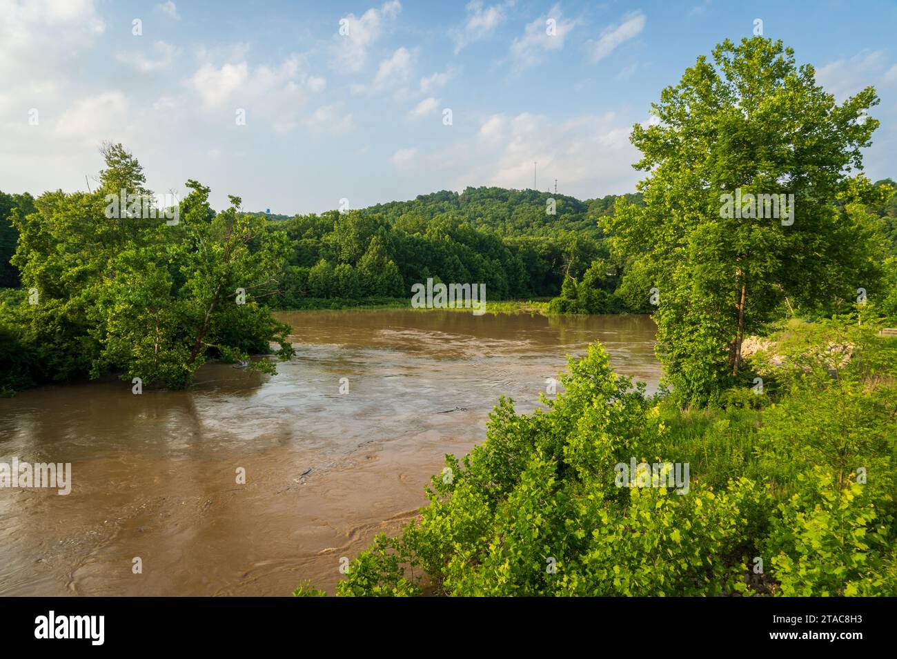 The Hockhocking Adena Bikeway in Athens Ohio Stock Photo - Alamy