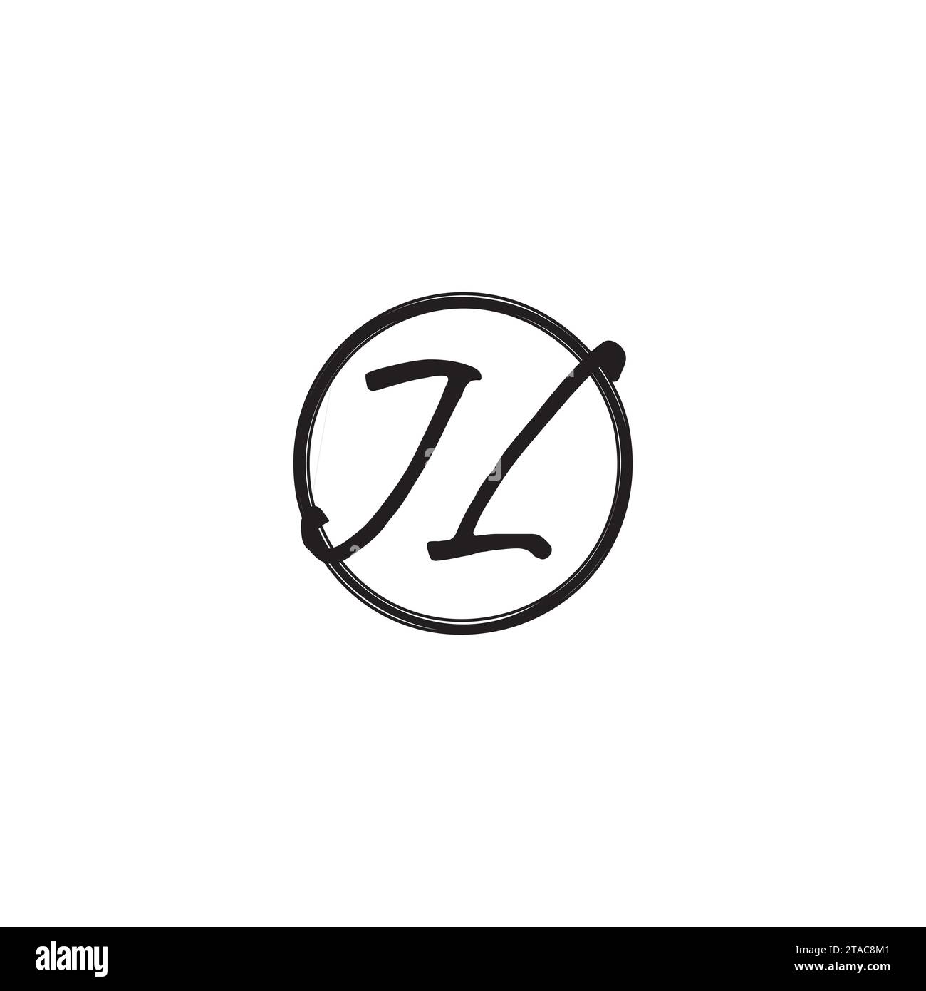 JL initial logo letters in high quality professional design that will ...