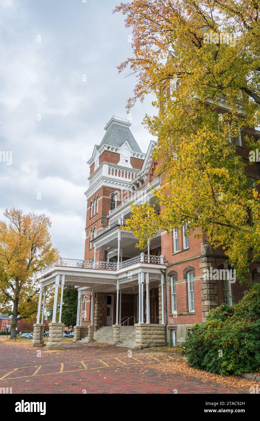 The Athens Lunatic Asylum also known as The Ridges in Athens, Ohio ...