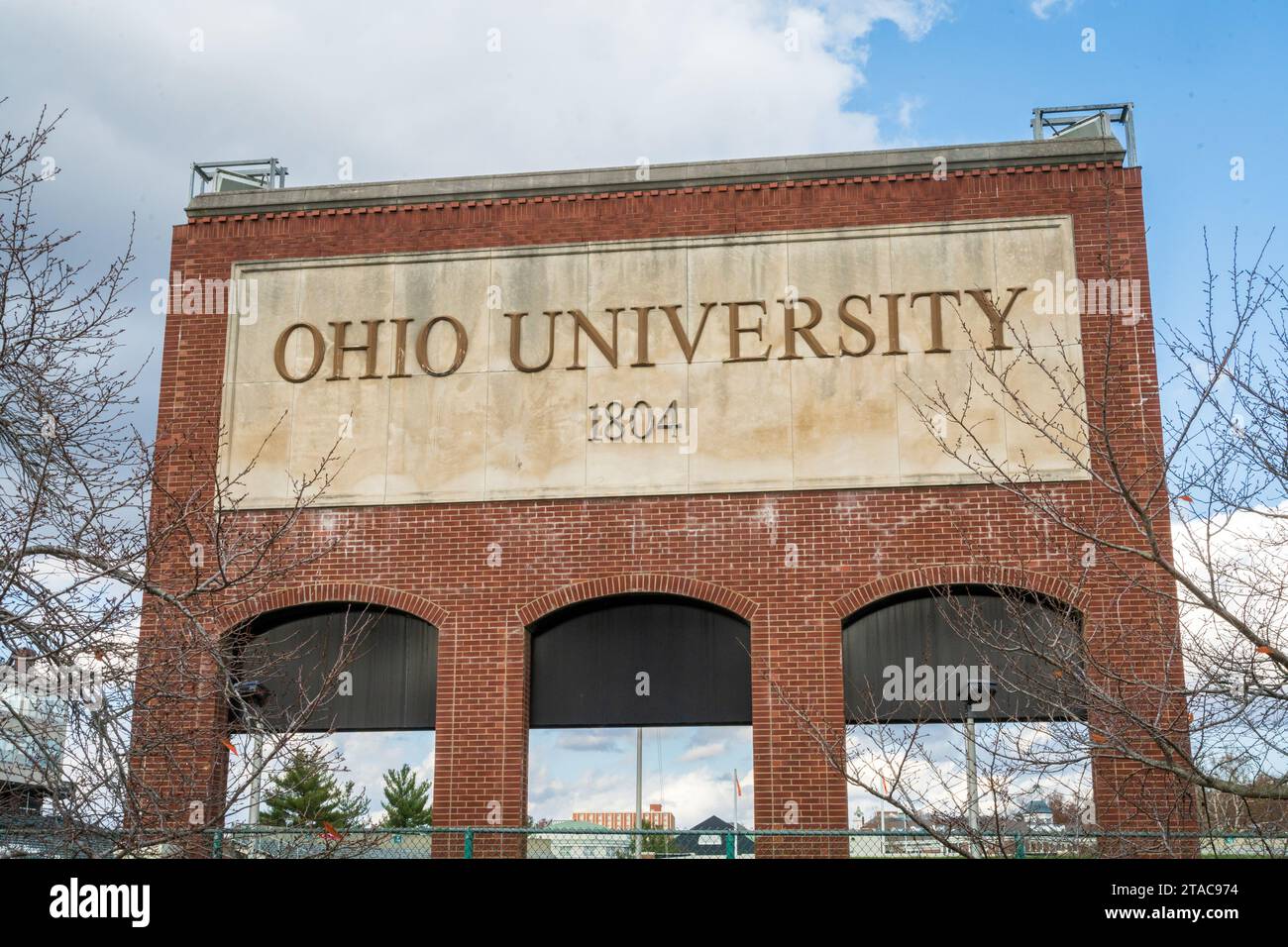 The Ohio University, Public university in Athens, Ohio Stock Photo - Alamy