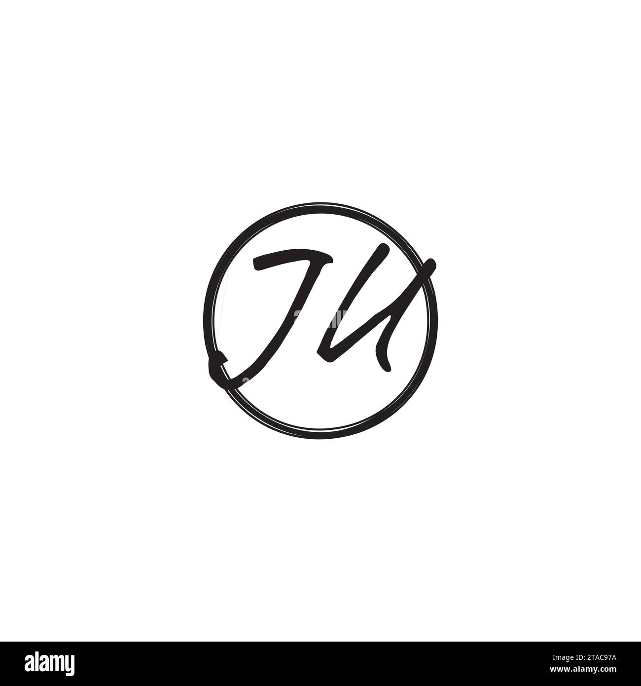 Initial ju logo Stock Vector Images - Alamy