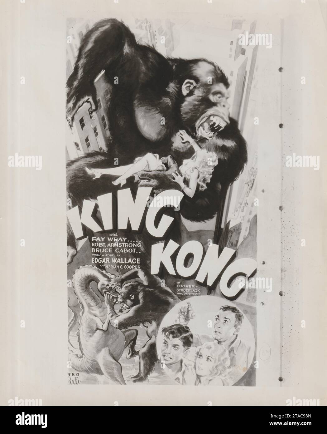 King kong 1933 empire state building hi-res stock photography and ...
