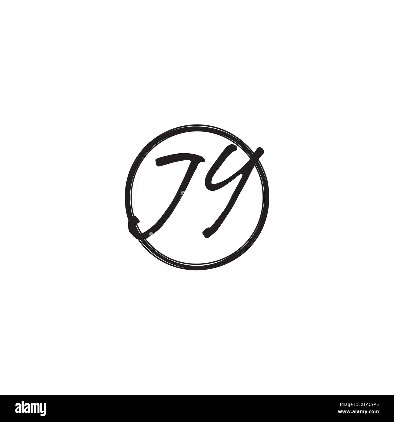 JY initial logo letters in high quality professional design that will ...