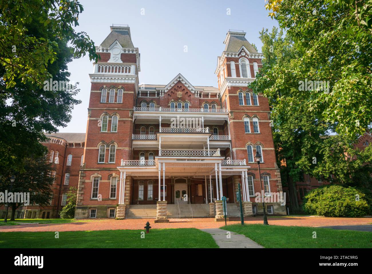 The Athens Lunatic Asylum also known as The Ridges in Athens, Ohio ...