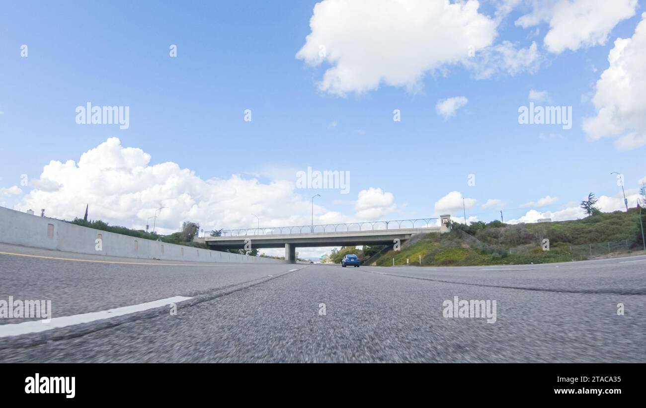 Winter Drive along Sunny Highway 101 near Santa Maria Stock Photo - Alamy