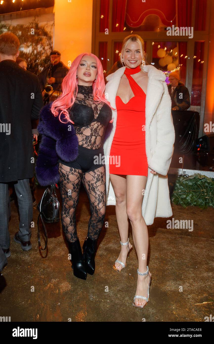 LeGer - Holly Jolly Christmas Party Katja Krasavice und Lena Gercke bei der LeGer - Holly Jolly ...
