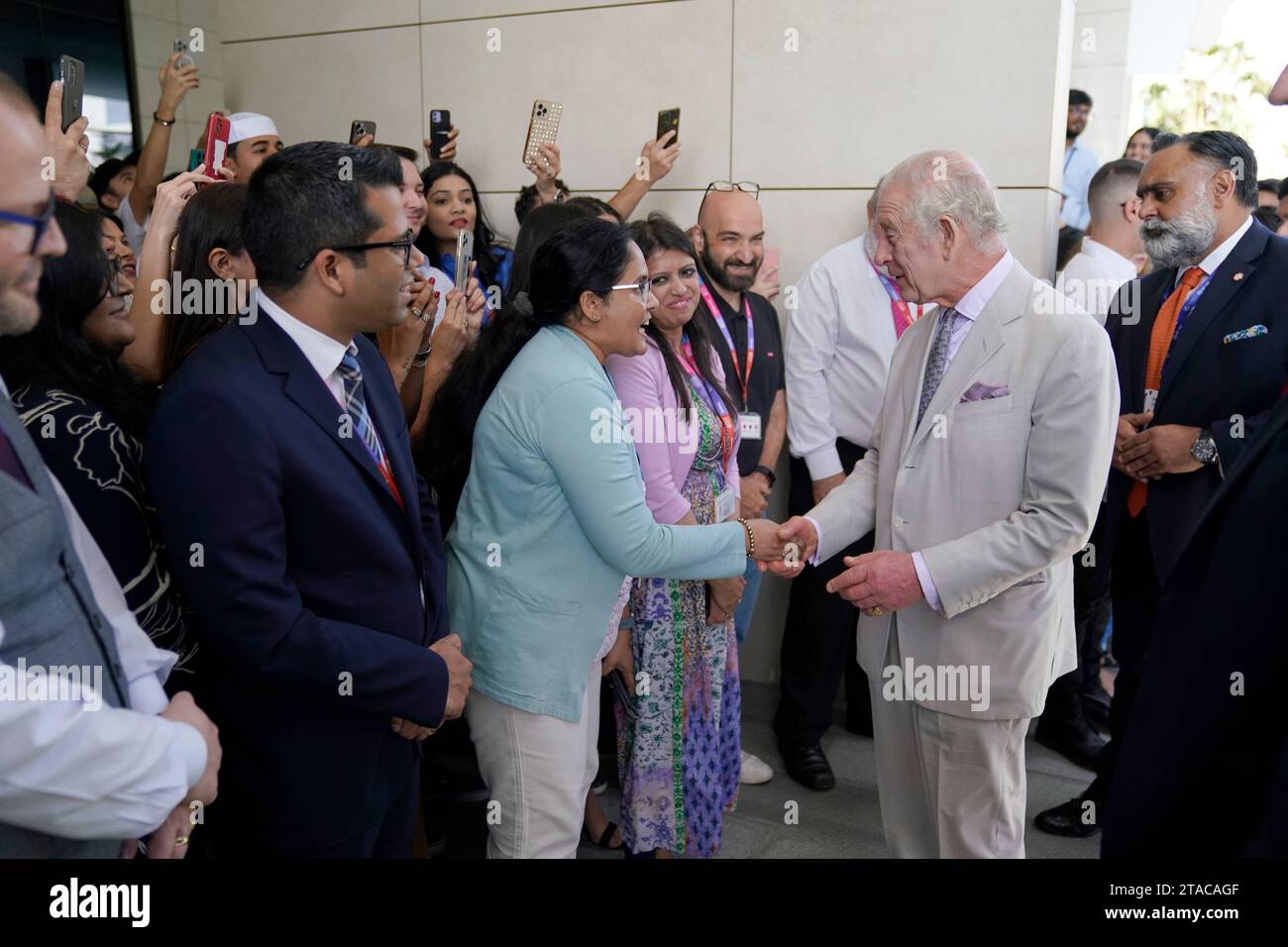 King Charles III visiting Heriot-Watt University Dubai Campus during ...