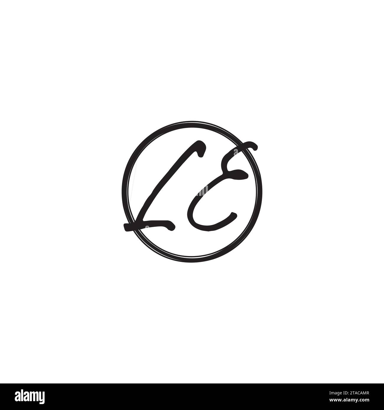 Initial le logo Stock Vector Images - Alamy