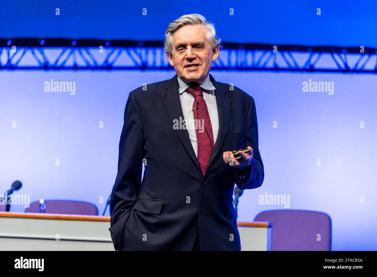 Edinburgh, United Kingdom. 30 November, 2023 Pictured: Former Prime ...