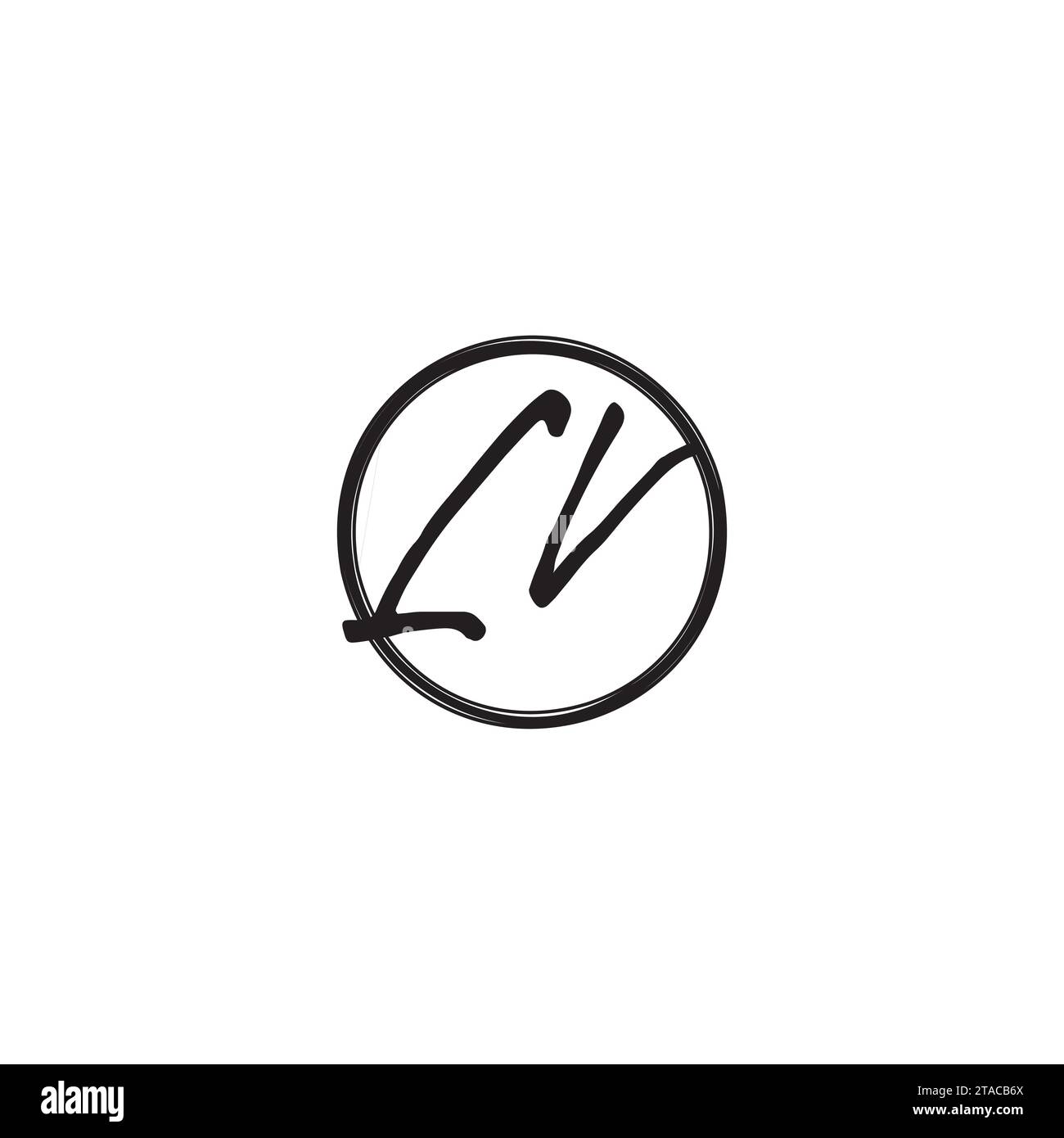 LV initial logo letters in high quality professional design that will ...