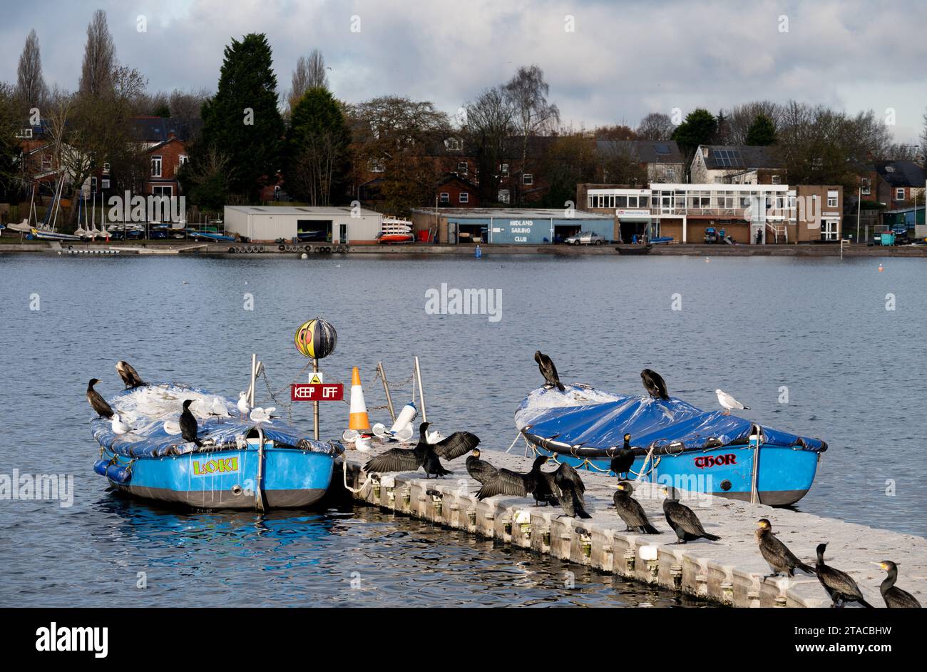 Edgbaston Reservoir, Birmingham, West Midlands, England, UK Stock Photo ...