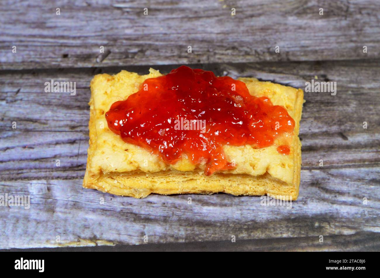 mille-feuille, millefeuille, Napoleon, vanilla and custard slice topped ...
