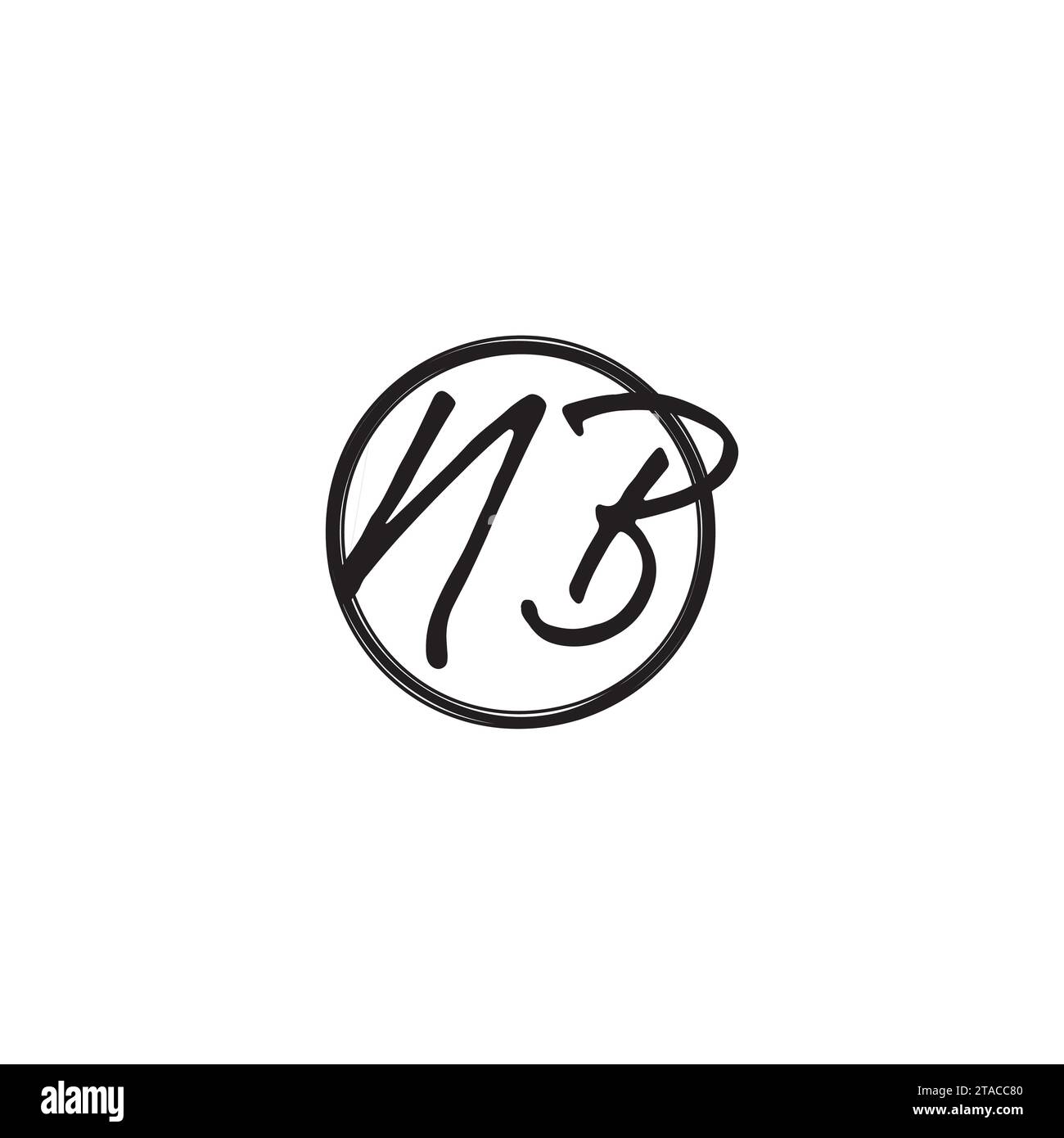 NB initial logo letters in high quality professional design that will ...