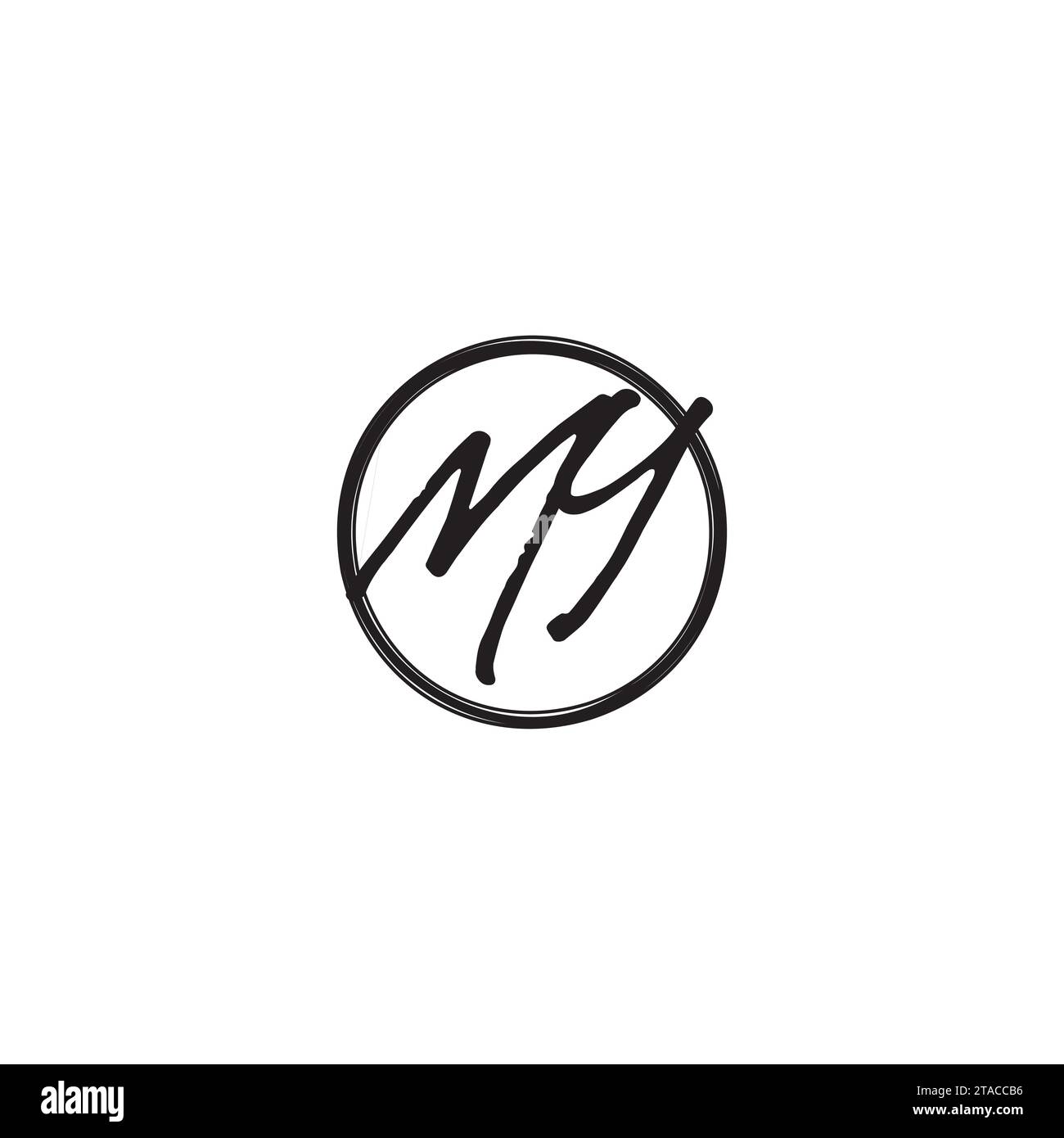 MY initial logo letters in high quality professional design that will ...