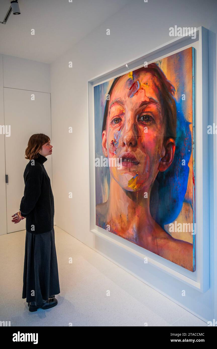 London, UK. 30th Nov, 2023. Skene, 2023 - Ekkyklema by Jenny Saville ...