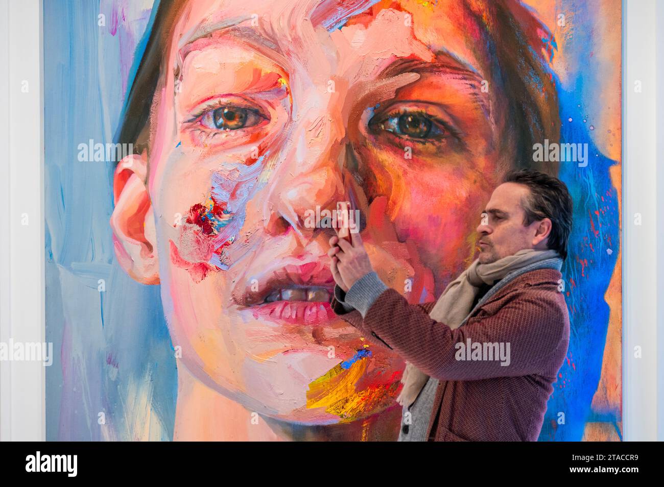 London, UK. 30th Nov, 2023. Skene, 2023 - Ekkyklema by Jenny Saville ...