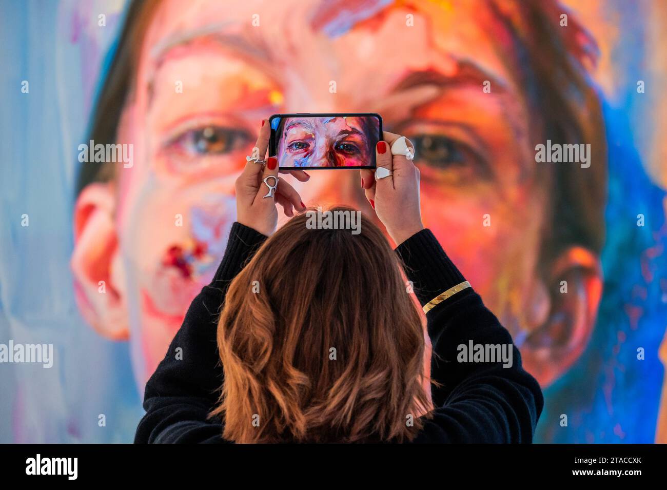 London, UK. 30th Nov, 2023. Skene, 2023 - Ekkyklema by Jenny Saville ...
