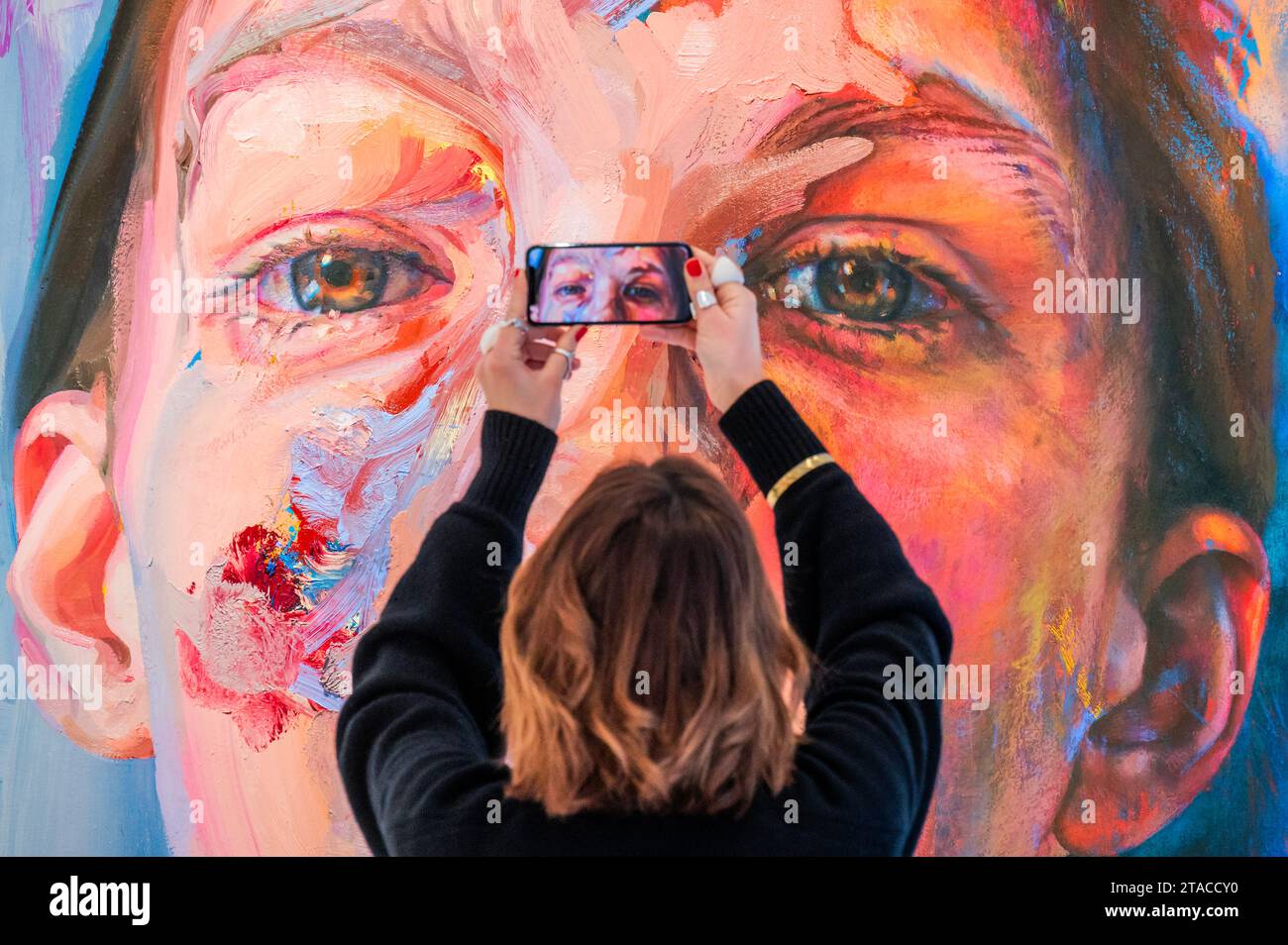 London, UK. 30th Nov, 2023. Skene, 2023 - Ekkyklema by Jenny Saville ...