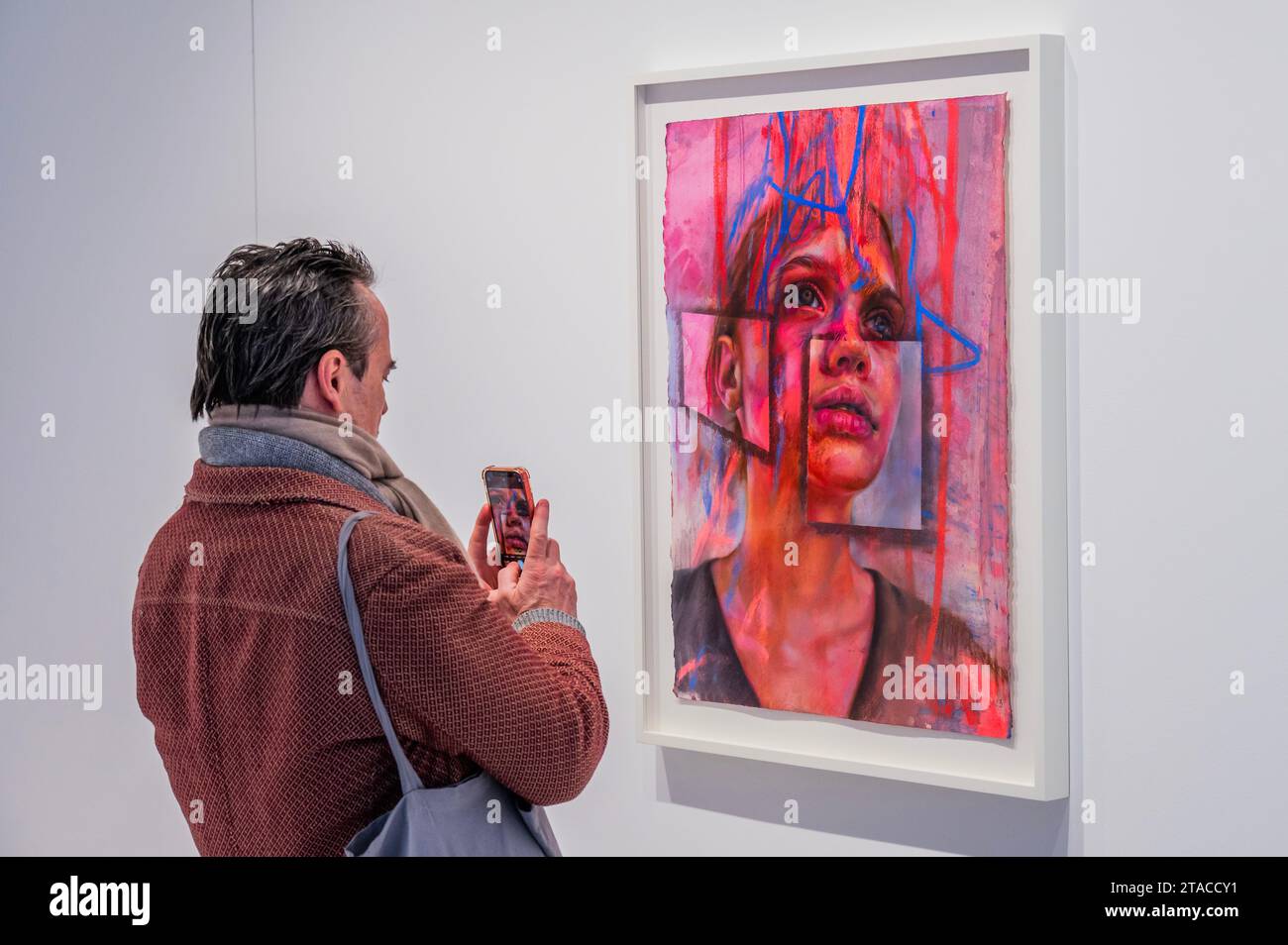 London, UK. 30th Nov, 2023. Study for Danae I, 2023 - Ekkyklema by ...