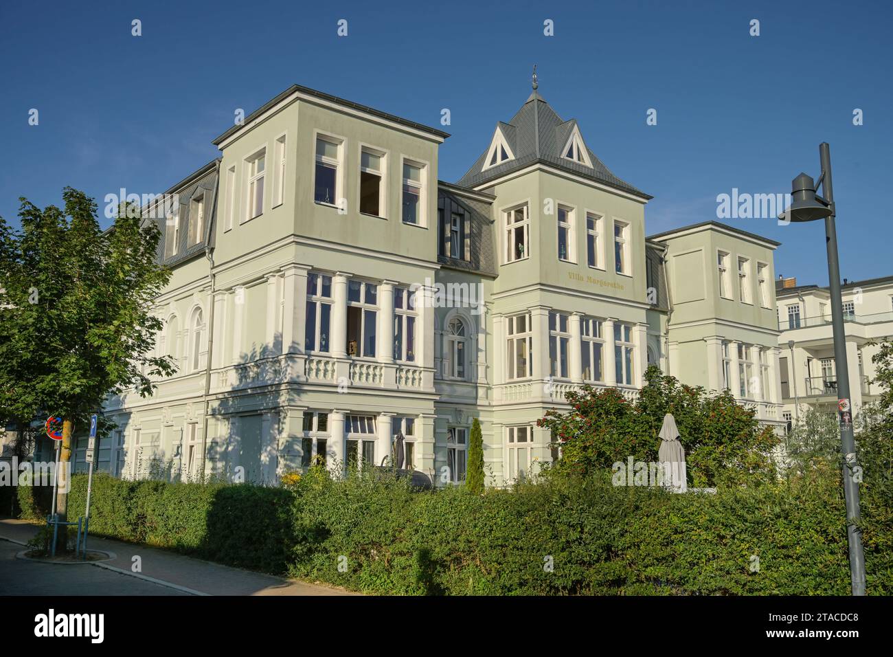 Villa Margarethe, Dünenstraße, Ahlbeck, Usedom, Mecklenburg-Vorpommern ...
