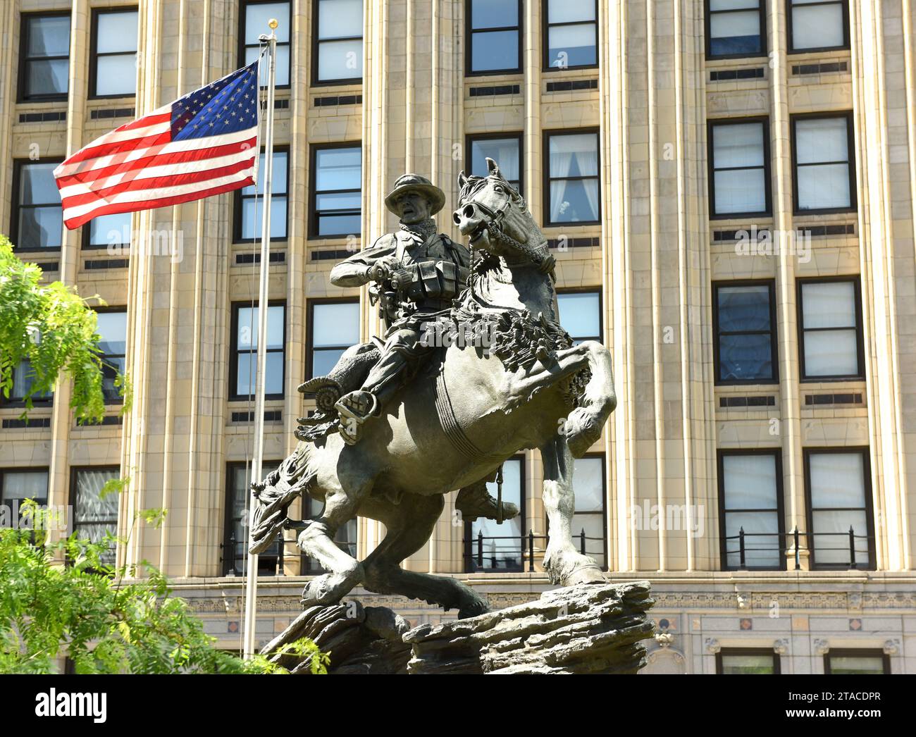 New York, USA - May 24, 2018: America's Response Monument in Liberty ...