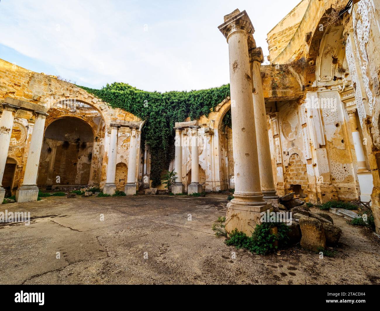 Church of Sant’Ignazio - Mazara del Vallo, Sicily, Italy Stock Photo ...