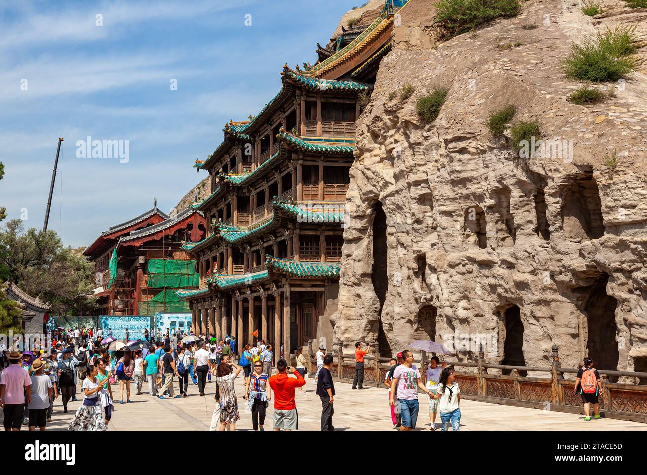 Ancient buddhist grottoes hi-res stock photography and images - Alamy
